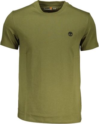 Timberland Kurz&auml;rmeliges- figurbetontes T-Shirt mit Stickerei - - Tops - Herren - Gr&uuml;n - L