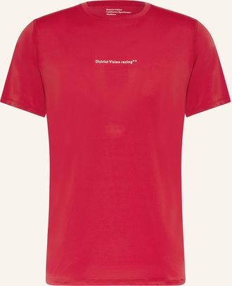District Vision Laufshirt rot