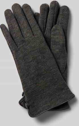 Eem Fashion Handschuhe aus elastischem Material-Mix mit Teilungsn&auml;hten