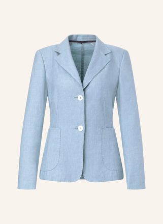 Windsor Windsor. Blazer Mit Leinen blau