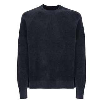 Roberto Ricci Design Rrd, Homme, Pulls, Bleu, Taille: 2XL Pull en Velours Bleu pour Homme