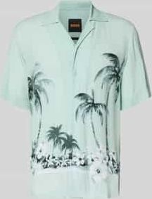 Boss Orange by Hugo Boss Regular Fit Freizeithemd aus Viskose Modell RAYER_M