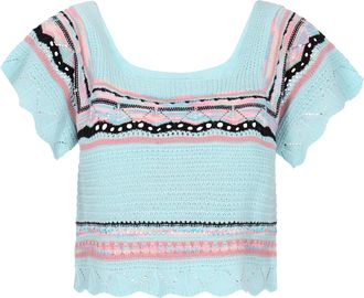 Izia Pullover Frauen t&uuml;rkis mehrfarbig