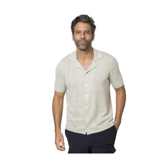 Gran Sasso Kurzarmhemd - - Shirts - Herren - Gr&uuml;n - L