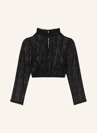 Kr&uuml;ger Kr&uuml;ger Dirndlbluse Katalina Mit 3/4-Arm schwarz