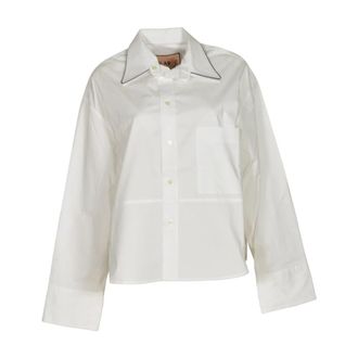 Plan C Plan C Shirts White - - Blouses & Shirts - Damen - Wei&szlig; - M