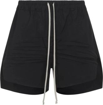 Rick Owens Homme, Sport, Noir, Taille: XL Training Short