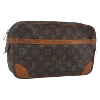 Louis Vuitton Pre-owned Canvas Clutch - - Pre-owned - Damen - Braun - ONE SIZE