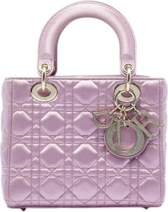 Dior Pre-owned Lady Dior - Femme - Pre-owned - Rose - Taille: ONE Size