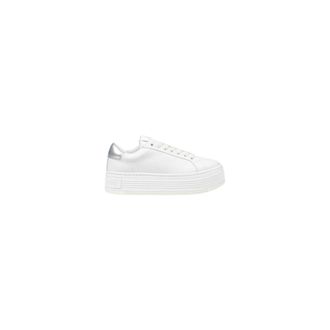 Calvin Klein Jeans Leder Sneaker Damen Kollektion Fr&uuml;hling/Sommer - - Shoes - Damen - Grau - 38 EU