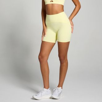 MyProtein Short &agrave; ourlet incurv&eacute; MP Tempo Ultra pour femmes - Citron - L