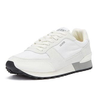 Guess Herren Padova Gymnastikschuh, Weiß, 40 EU