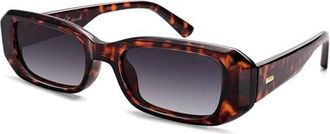 Sojos Lunettes de soleil rétro polarisées rectangulaires Femmes Hommes Trendy Vintage Carré Lunettes de soleil unisexe avec protection UV400 SJ2619