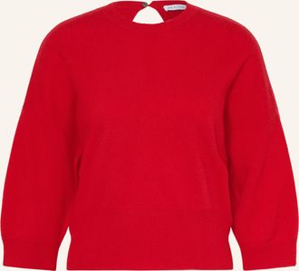 Mrs & Hugs Mrs & Hugs Pullover Mit Cashmere Und 3/4-Arm rot