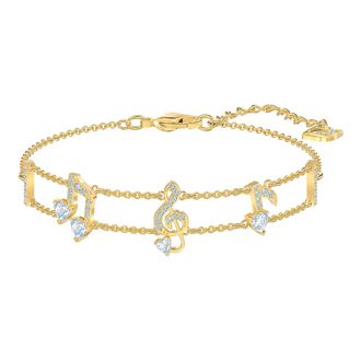 Swarovski Elegantes Armband - - Accessories - Damen - Gelb - ONE SIZE