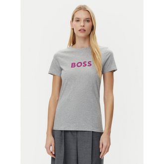 HUGO BOSS T-Shirt C_Elogo_5 50501139 Grau Regular Fit
