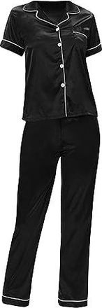 Generic Surv&ecirc;tement en velours pour femme - Motif coeur - Grande taille - Galentines - Manches longues - Noeud - V&ecirc;tements de d&eacute;tente dhiver pour la salle de 