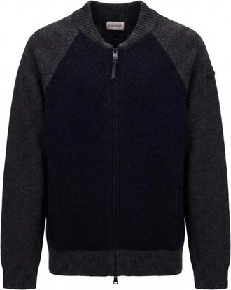 Moncler Strickjacke - - Knitwear - Herren - Grau - L