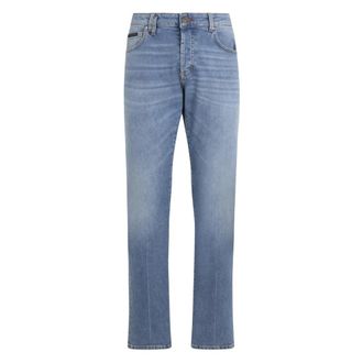 Philipp Plein Herren, Jeans, Blau, W29Gr&ouml;&szlig;e