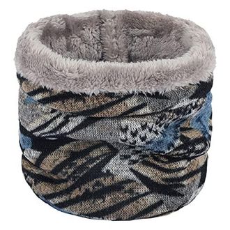 Generic &Eacute;charpe dhiver cache-cou pour homme et femme - Tricot chaud - En polaire chaude - Coupe-vent, 3, Taille unique