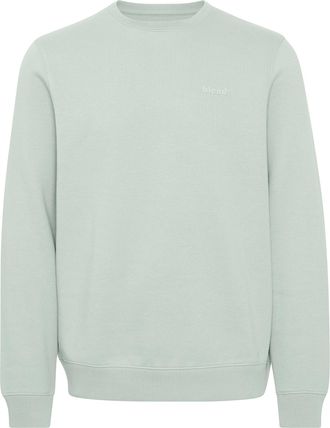 Blend BHDownton Crew neck sweatshirt Crew neck sweatshirt Herren Sweatshirt Pullover Pulli mit Rundhalsausschnitt, Gr&ouml;&szlig;e:S, Farbe:Frosty Green (155706)