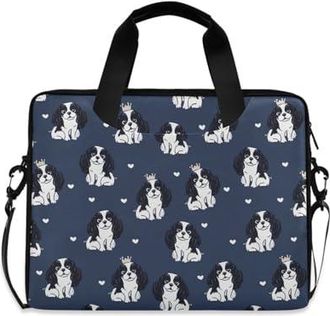 Alaza Sac pour ordinateur portable de 40,6 à 15,6 pouces avec visages danimaux colorés pour ordinateur portable de 40,6 à 15,6 pouces, sacoche pour ordinate