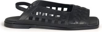 Vic Mati&eacute; Femme, Chaussures, Noir, Taille: 37 EU G42 Square Open Sandal