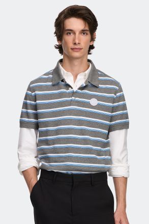 Canada Goose Beckley Poloshirt mit Tonal Disc und Streifen