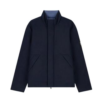Emporio Armani Wendbare- wattierte Bomberjacke aus Funktionsgewebe - - Jackets - Herren - Blau - XL