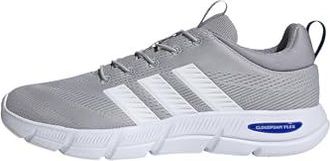 adidas Homme Cloudfoam Flex Elastic Laces Shoes, Grey Two/FTWR White/Glory Grey, 42 2/3 EU