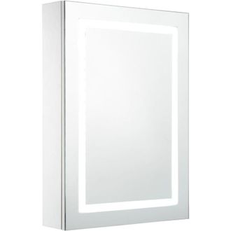 vidaXL LED-Spiegelschrank 50x13x70 cm - Vidaxl