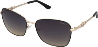 Guess unisex, Accessoires, Jaune, Taille: 58 MM Lunettes de soleil
