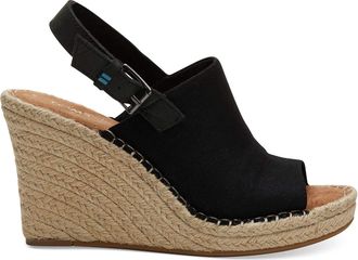 Toms Damen 10013451 Geschlossene Sandalen, Schwarz (Black 000), 36.5 EU