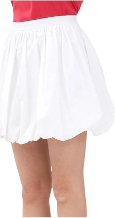 Vicolo Mini Ballonrock - - Skirts - Damen - Wei&szlig; - M