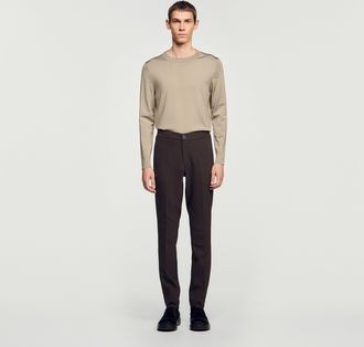 Sandro Pantalon en jersey