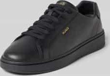 HUGO BOSS Sneaker aus Rindsnappa mit Logo-Details