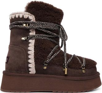 Mou Schneeschuhe Mini Eskimo FW681014M Dunkelbraun