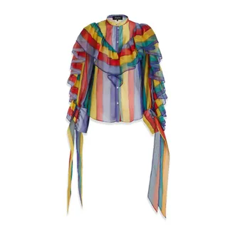 Rochas Damen, Blusen & Hemden, Mehrfarbig, SGr&ouml;&szlig;e