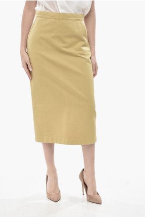 Max Mara SFILATA Cotton Pencil Skirt DENVER size 40