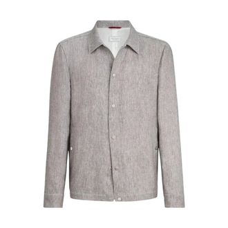Brunello Cucinelli Light Vestes - Homme - Vestes - Gris - Taille: L
