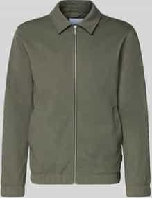 Lindbergh Jacke mit Umlegekragen und Rei&szlig;verschluss