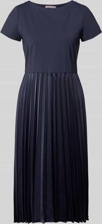 Christian Berg Midikleid in Plissee-Optik