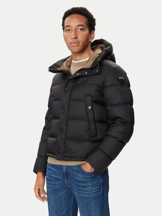 Blauer Daunenjacke Clippper 26WBLUC03025 Schwarz Regular Fit