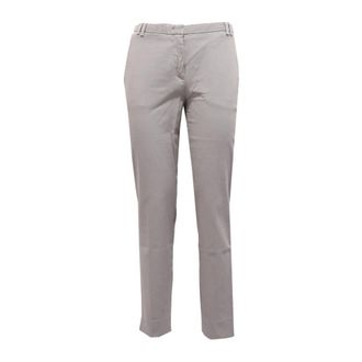Fabiana Filippi Baumwollhose Grau - - Trousers - Damen - Grau - S