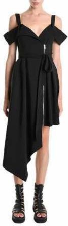 La Haine Inside Us Femme, Robes, Noir, Taille: 36 FR Asymmetrical Dress
