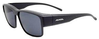 Alpina Conceal - sportliche Sonnenbrille f&uuml;r Erwachsene, black matt