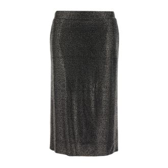 Giuseppe Di Morabito Midi-Rock mit Kristallverzierung - - Skirts - Damen - Schwarzk - M