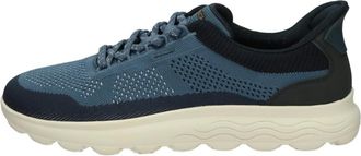 Geox Homme, Chaussures, Bleu, Taille: 42 EU Spherica Baskets