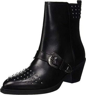 Geox Femme Lovai A Santiags, Noir (Black C9999), 36 EU