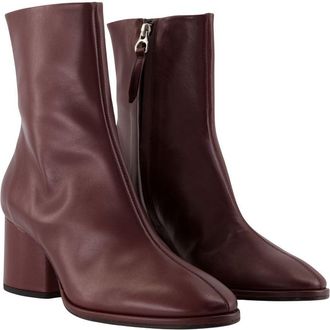 Aeyde Ayla Ankle Boot - Burgundy